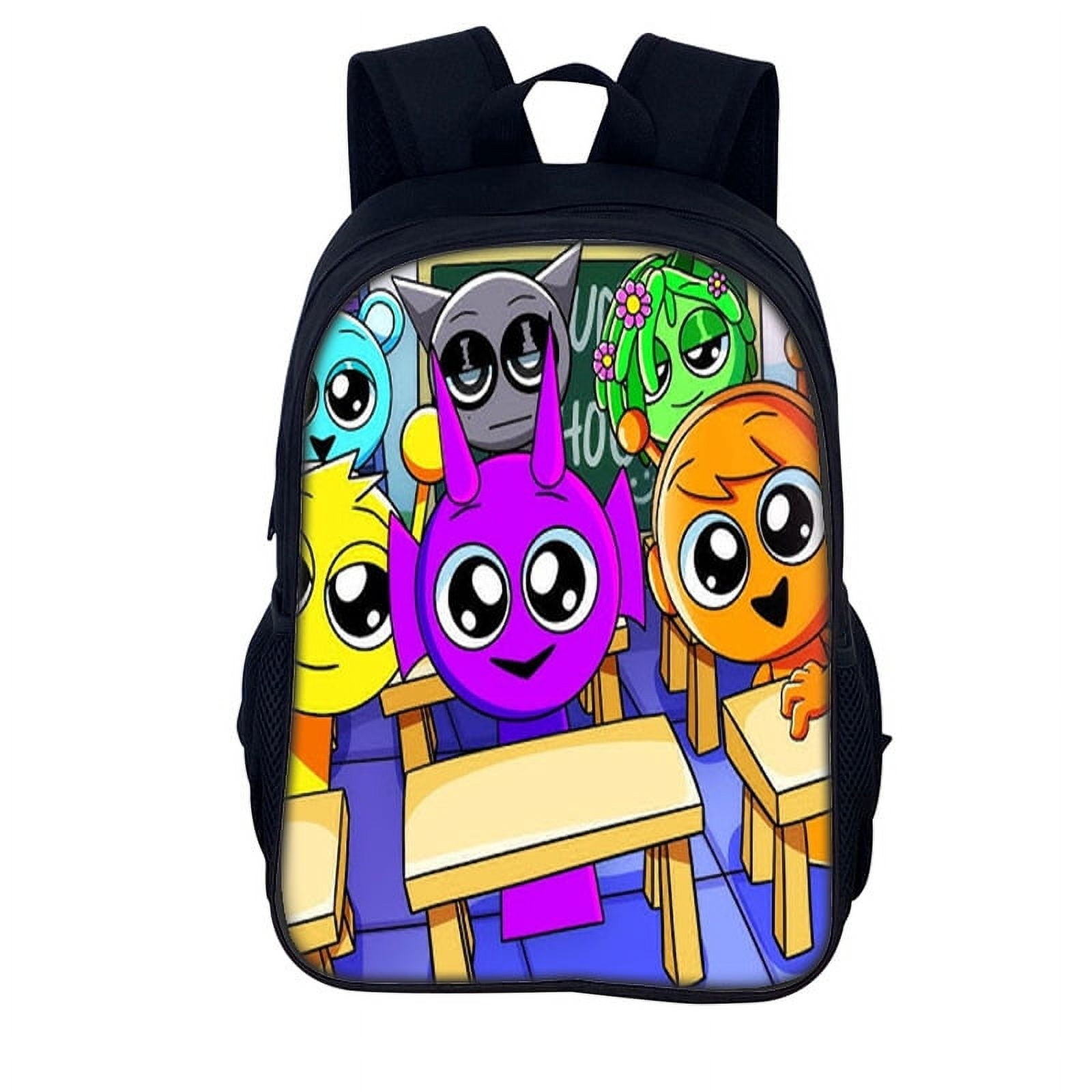 Sprunki School Backpack Bag Incredibox Sprunki School Bag Backpack ...