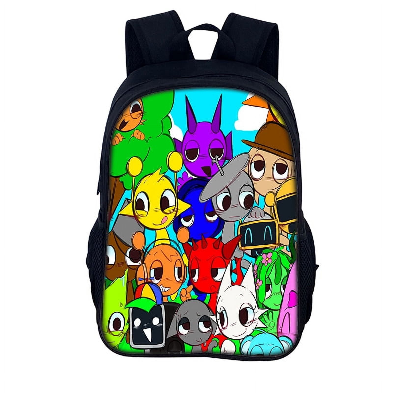 Sprunki School Backpack Bag Incredibox Sprunki School Bag Backpack ...