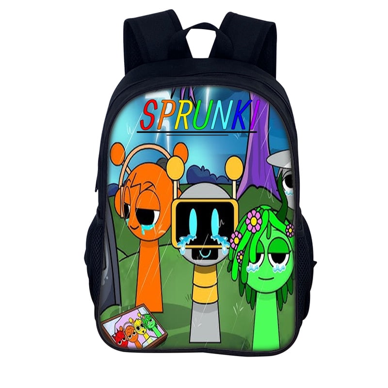 Sprunki School Backpack Bag Incredibox Sprunki School Bag Backpack ...