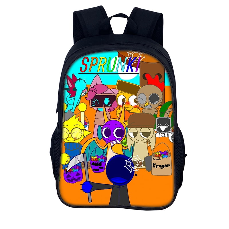 Sprunki School Backpack Bag Incredibox Sprunki School Bag Backpack ...