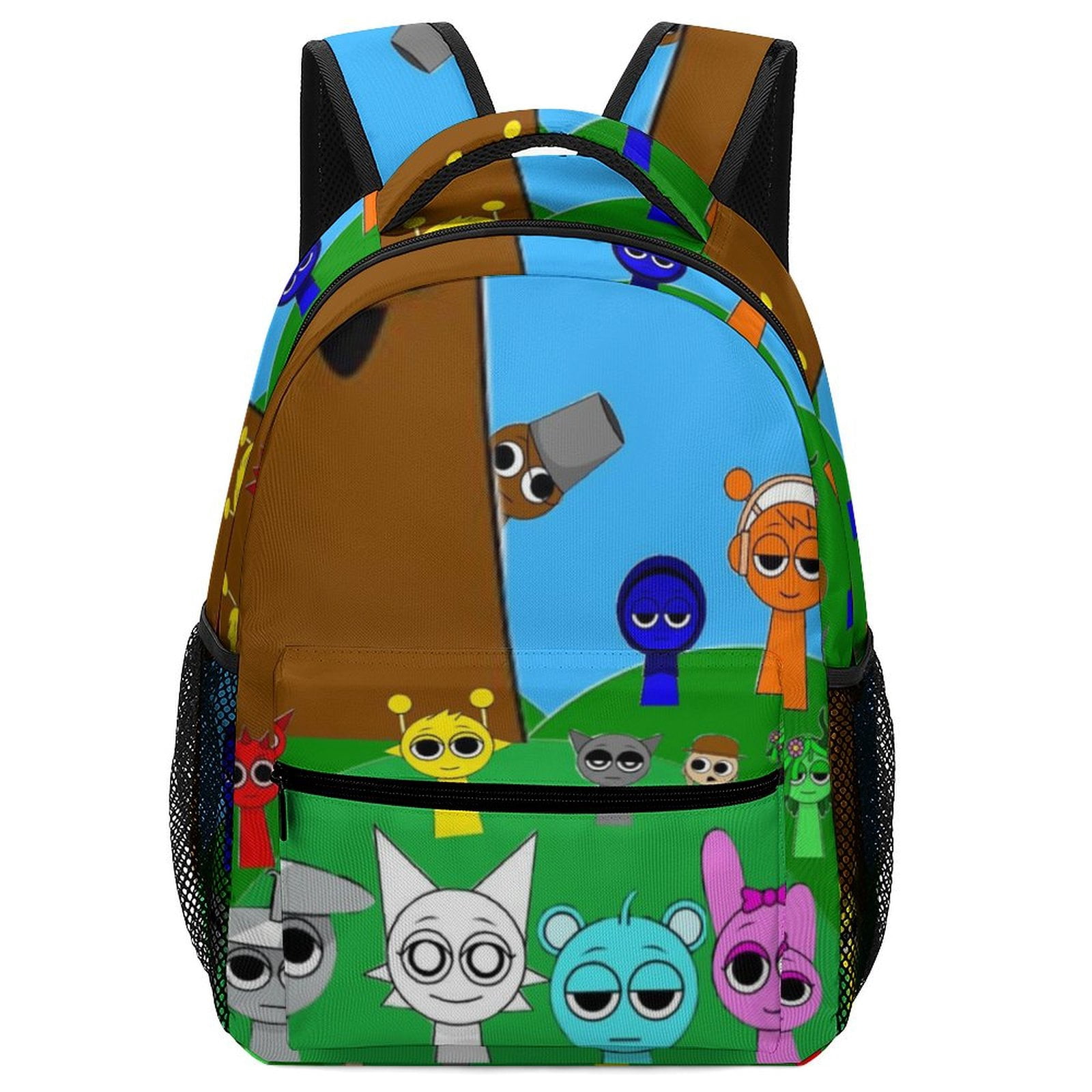 Sprunki Small Backpack Cute Shoulder Bag Knapsack Casual Daypack ...