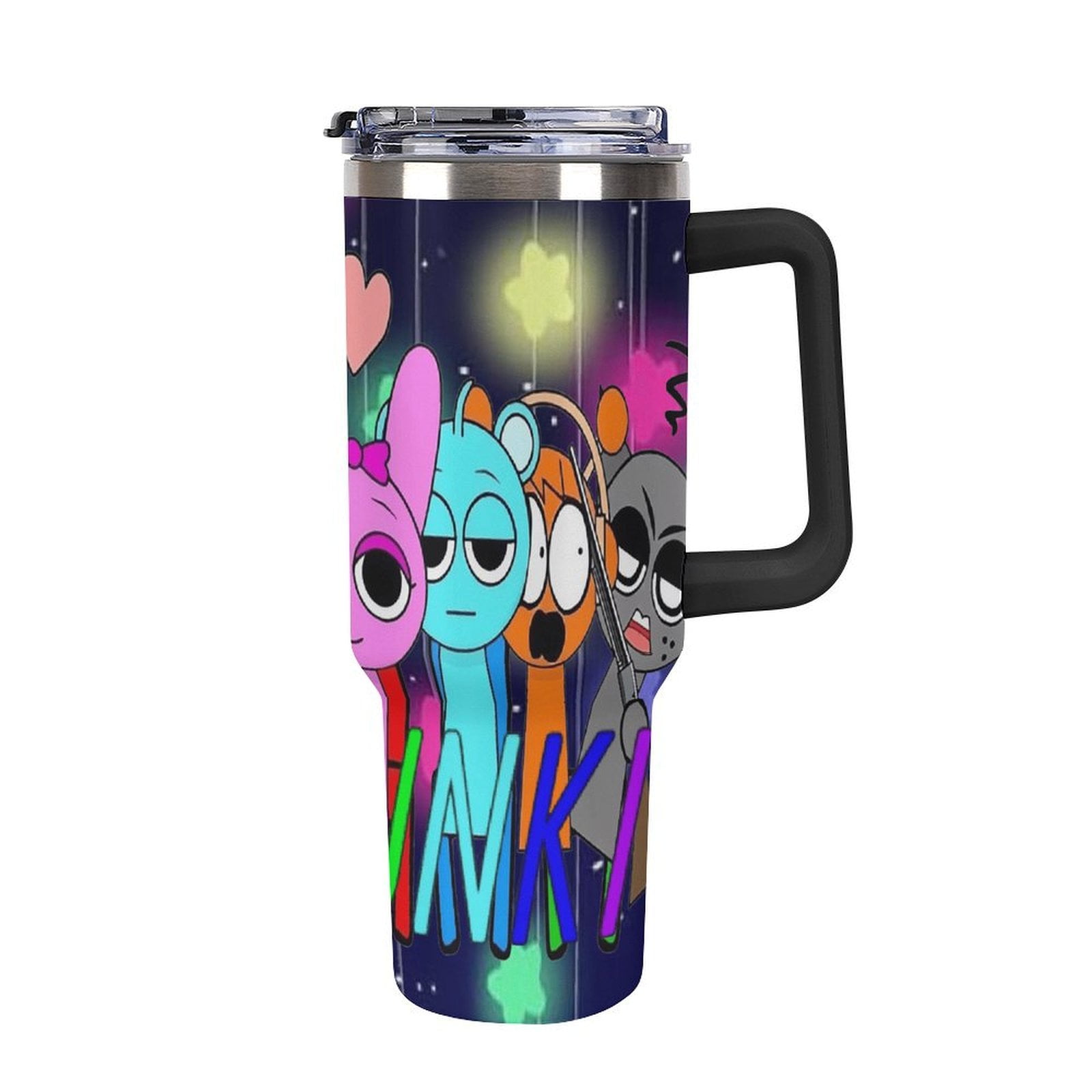 Sprunki Sprunki Game 40oz Water Bottle Fits in Cup Holder Stainless ...