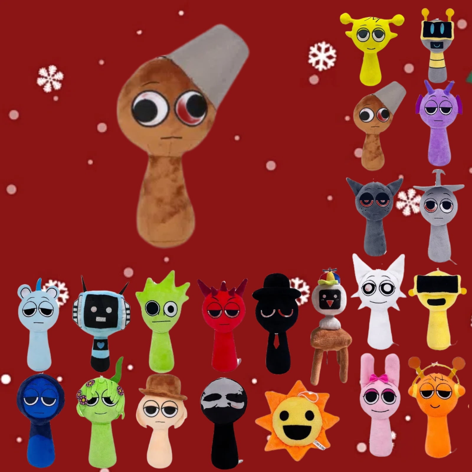 Sprunki Sprunky Plushies Birthday Gifts 9.8 Inch Sprunki Stuffed ...