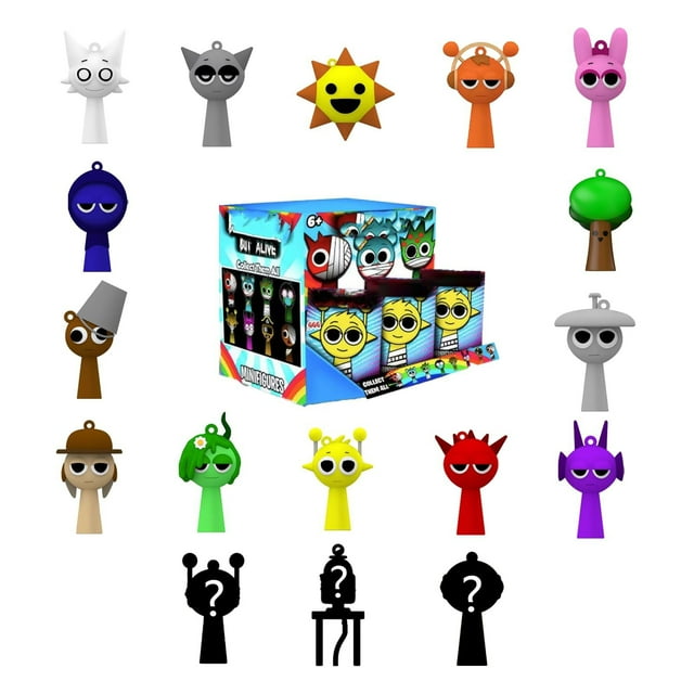 Sprunki Sprunky Plushies Birthday Gifts Hooray Sprunki Plush Mystery ...