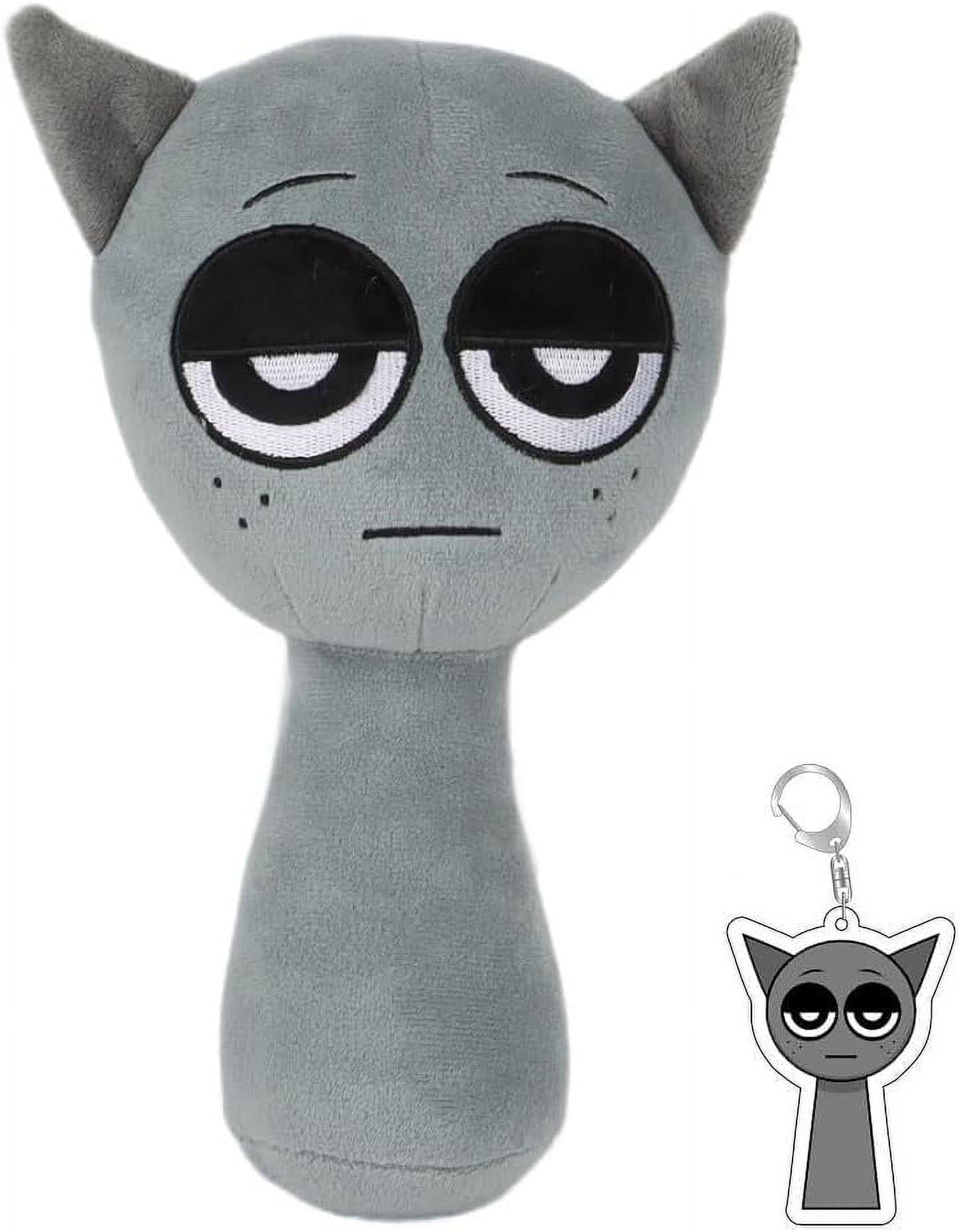Sprunki Sprunky Plushies Birthday Gifts Sprunki Plush Gray Plushies for ...