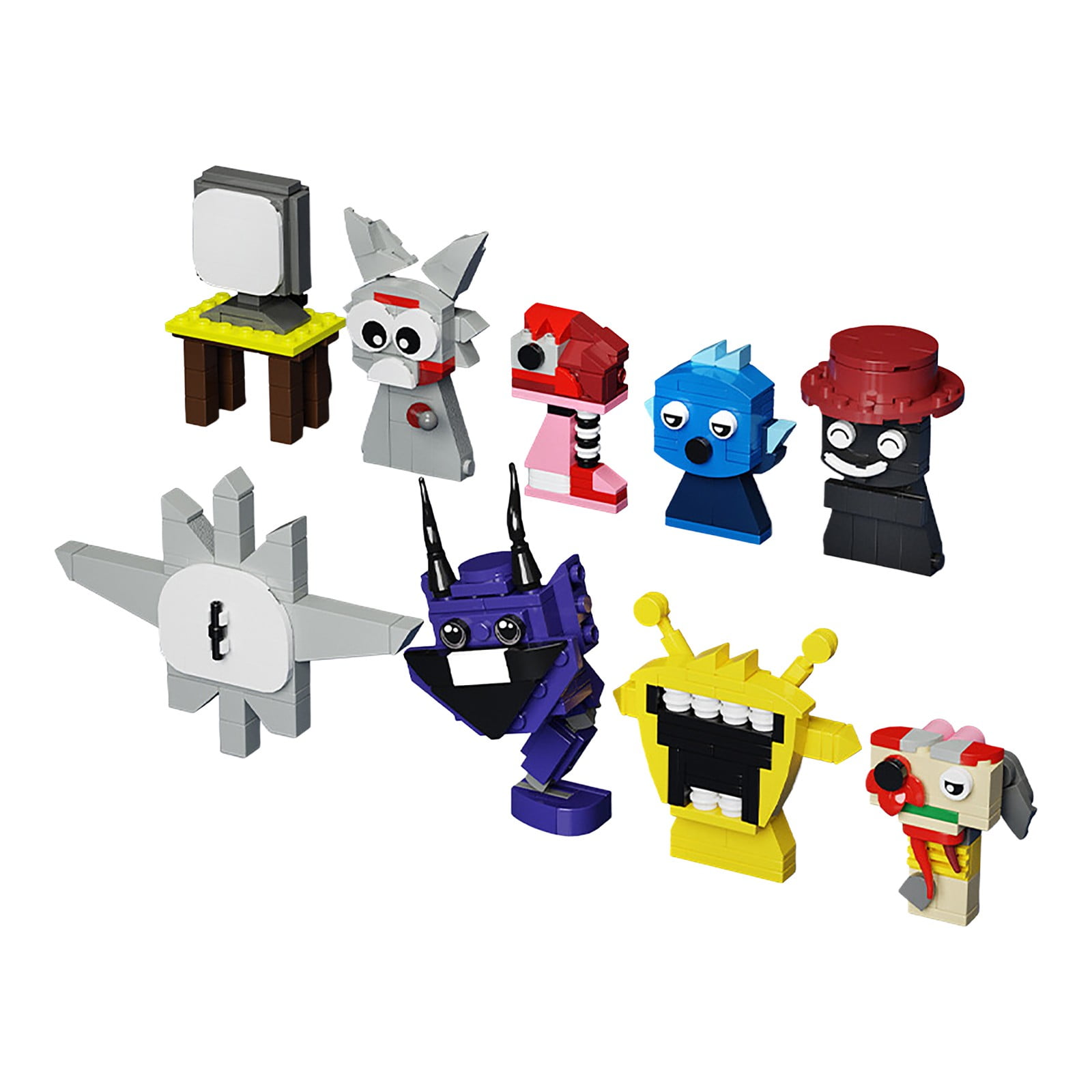 Sprunki,Sprunky Toys,incredibox sprunki,Small Particles Puzzle Toy ...