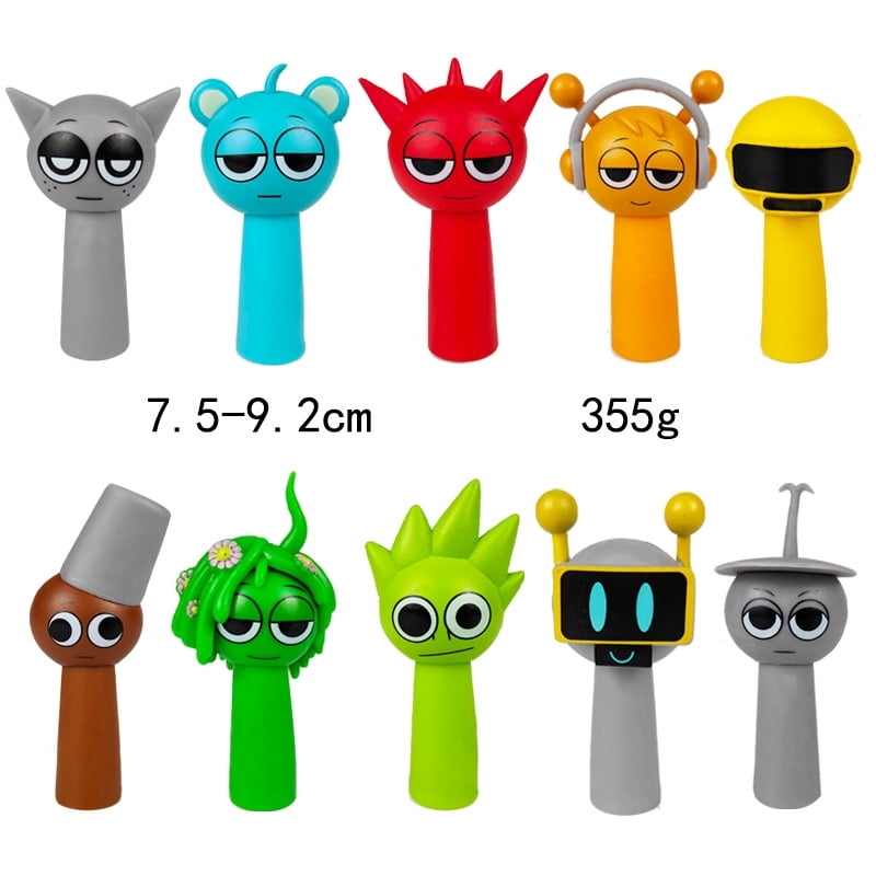 Sprunki Theme - 10Pcs Sprunki Action Figures Set Sprunki Toys Gifts ...