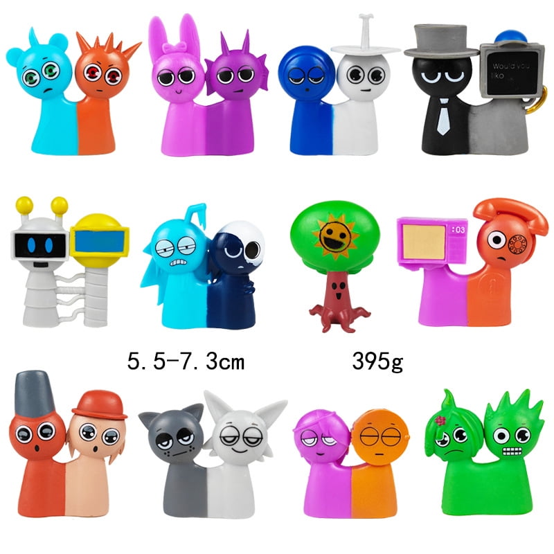 Sprunki Theme - 12Pcs Sprunki Action Figures Set Sprunki Toys Gifts ...