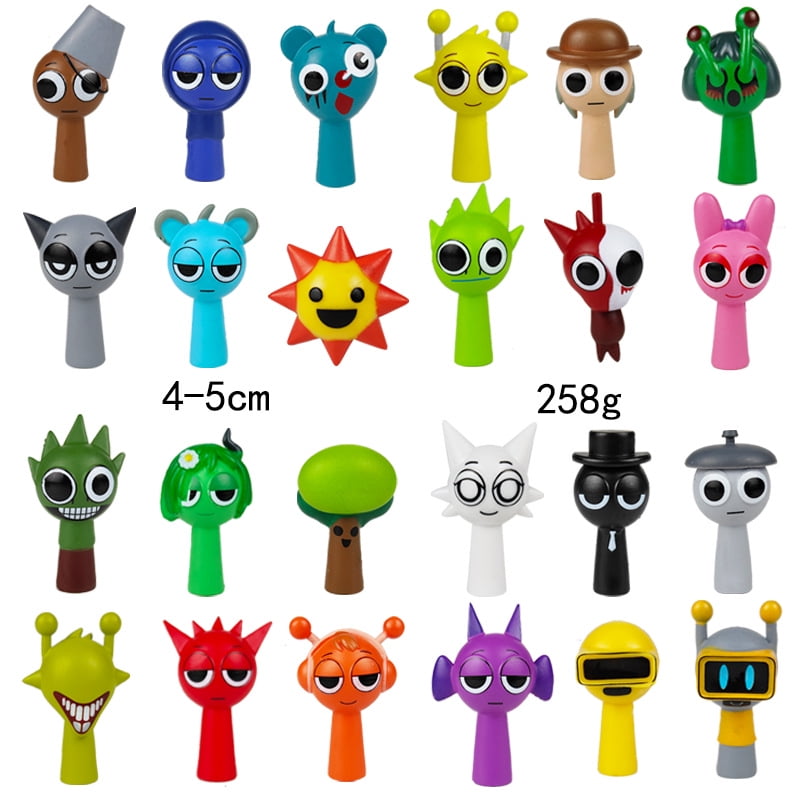 Sprunki Theme - 24Pcs Sprunki Action Figures Set Sprunki Toys Gifts ...