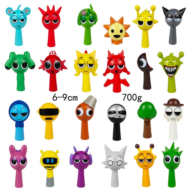 Sprunki Theme - 24Pcs Sprunki Action Figures Set Sprunki Toys Gifts ...