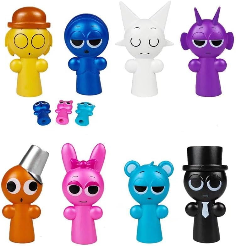 Sprunki Toys Action Figures Sprunki Game Whole Set Suitable for Giving ...