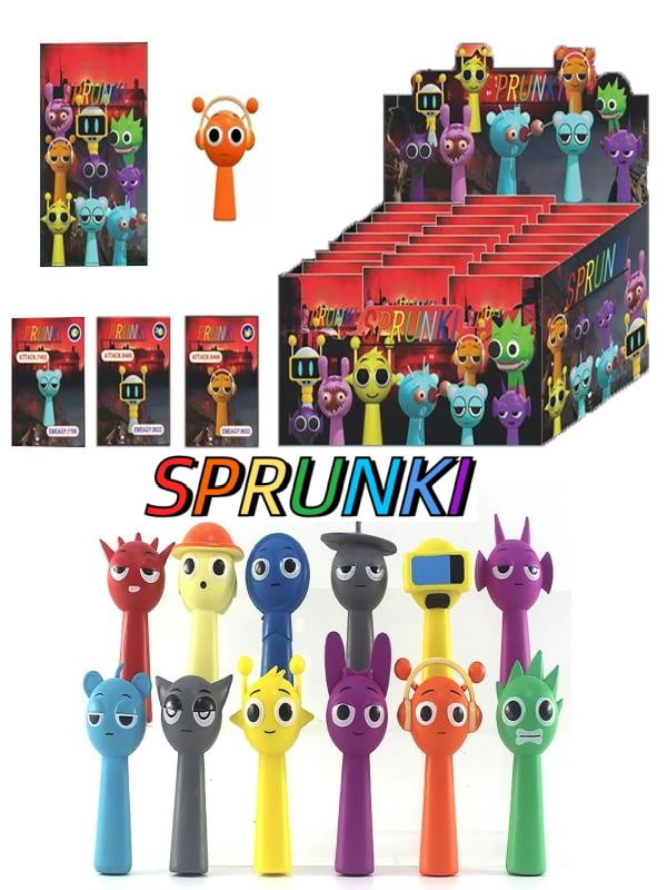 Sprunki Toys Blind Box - 24 Packs Mystery Box: The Gift That Keeps on ...