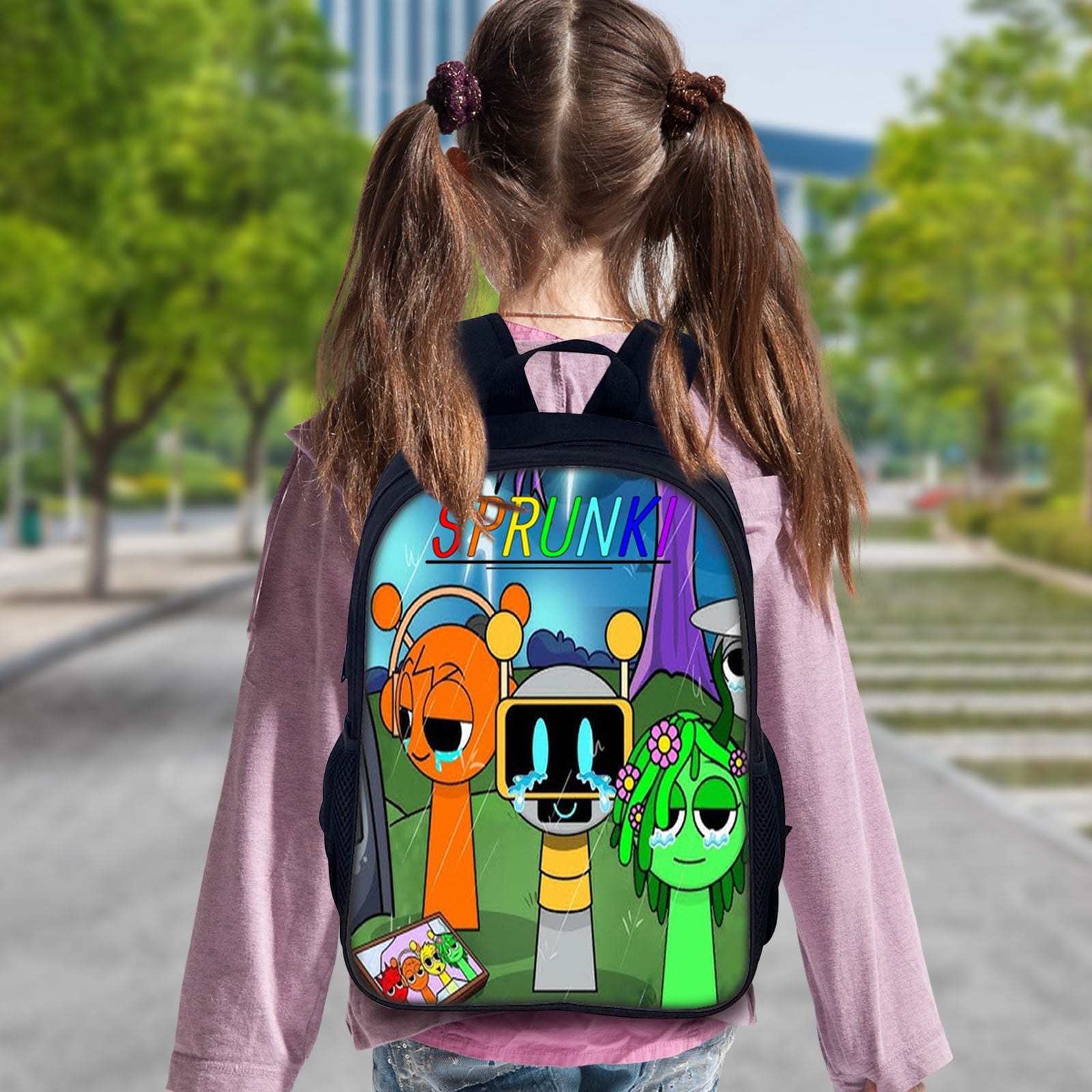 Sprunki Travel Backpack Back to School Large Capacity Backpack, Sprunki ...