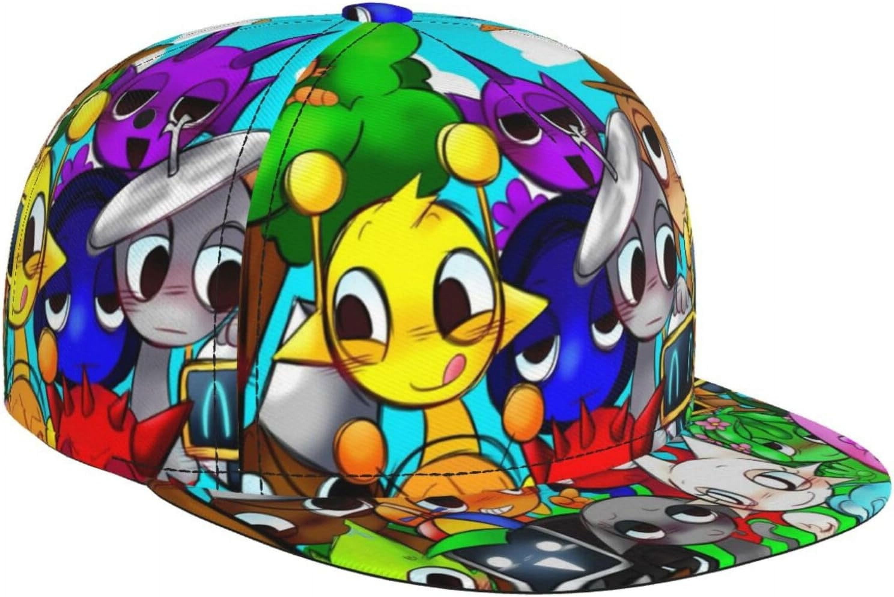 Sprunki Trucker Hat Fashion Mens Women Snap Back Hats - Adjustable ...