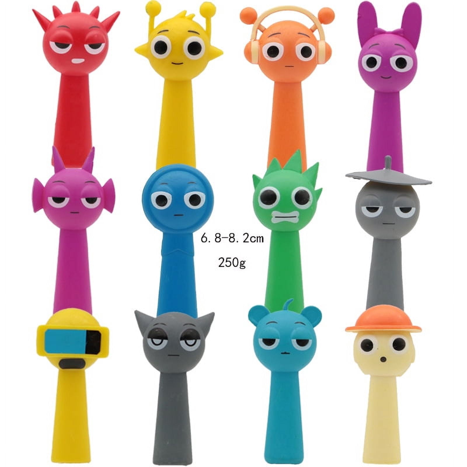 Sprunki doll rhythm box hand-made ornaments 3-3.5 inch rhythm box hand ...