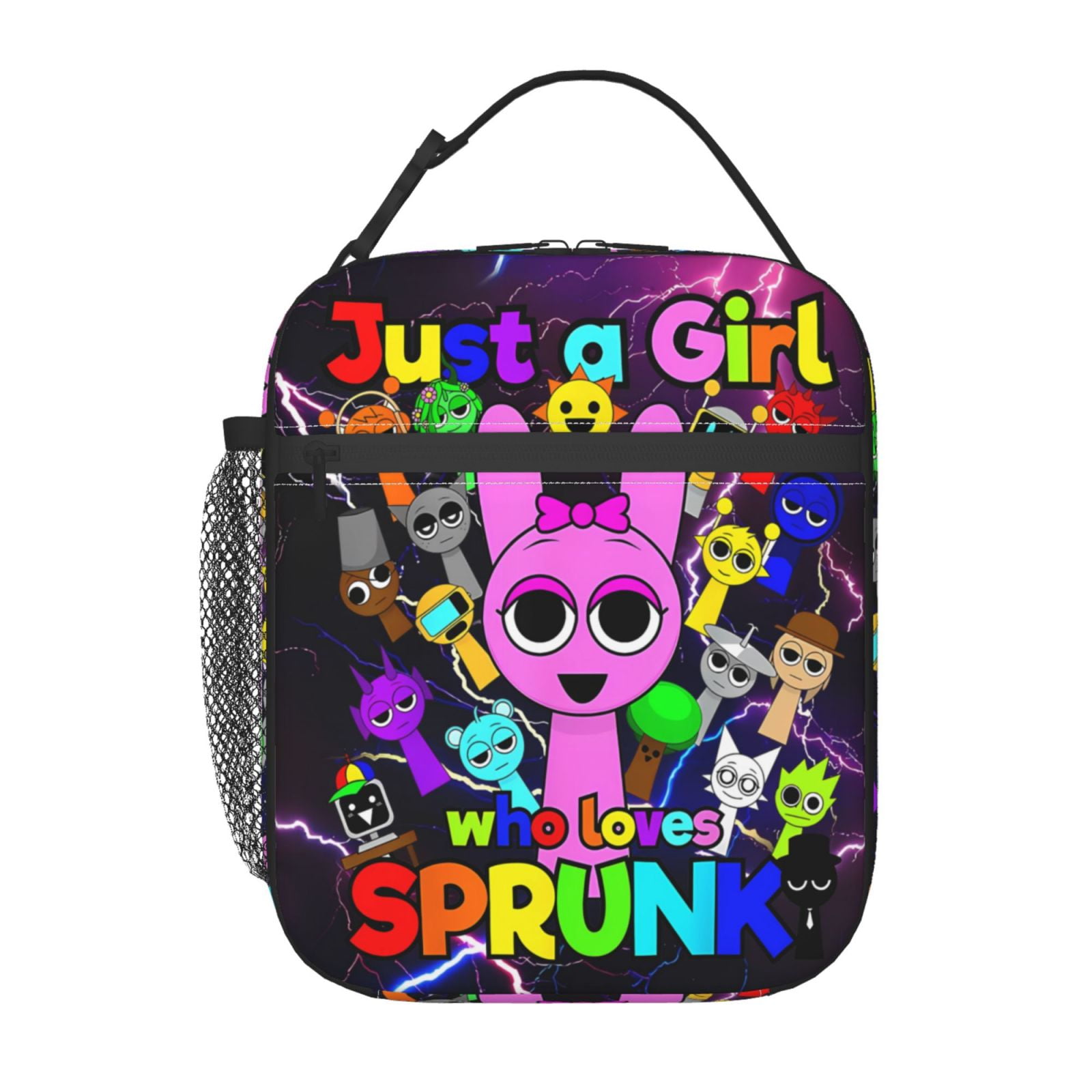 Sprunki lunchbag Lunch Bag Tote Bag Insulated Lunch Box Picnic Beach ...