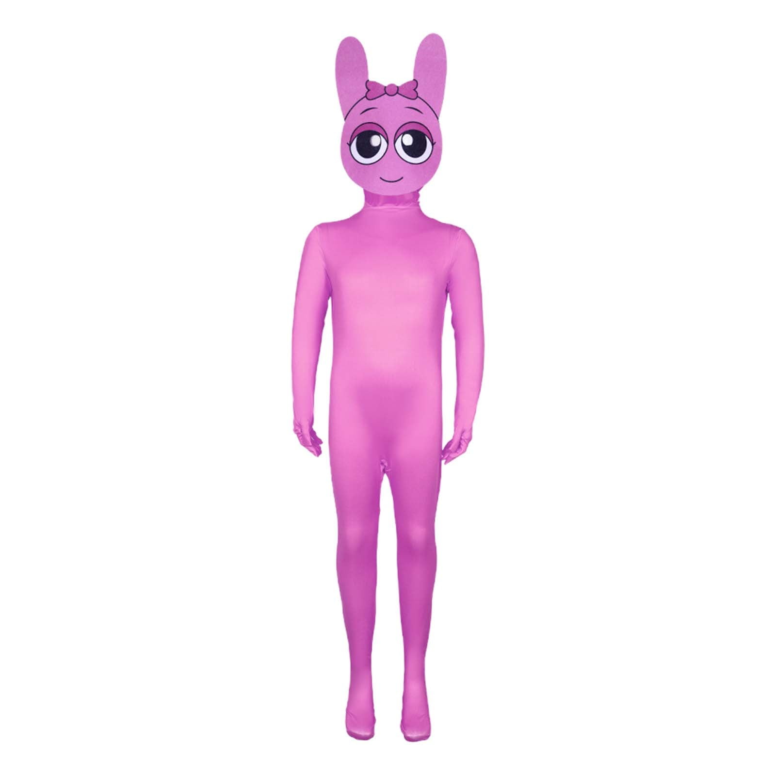 SprunkiPlush Tight Suit For Gaming Fans For Events And Parties(Pink ...