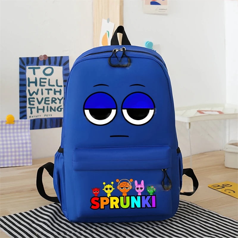 Sprunkis Backpack School Bag Game Cute Backpack to School Book Storage ...
