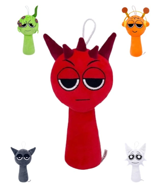 Sprunkis Plush Soft and Cute Stuffed Dolls for Game Fans Perfect for ...