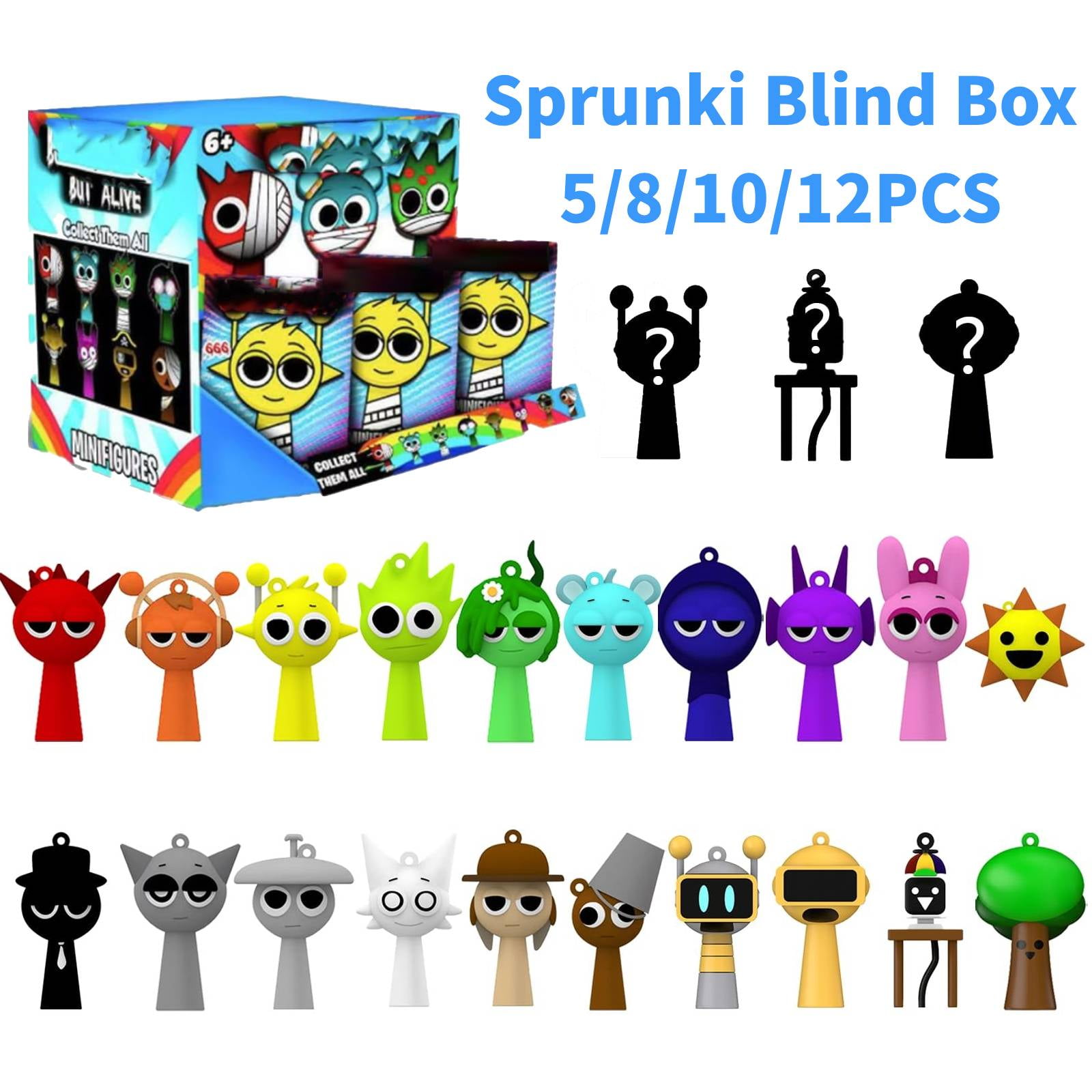 Sprunkix Toy Mysteries Box Blind Box - Sprunki Blind Box Figures ...