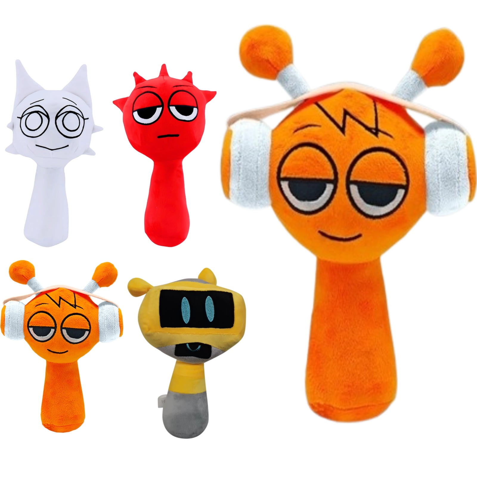 Sprunkiy Plush, Sprunkiy Game Plush, Wenad Sprunkiy, Sprunkiy Gray ...