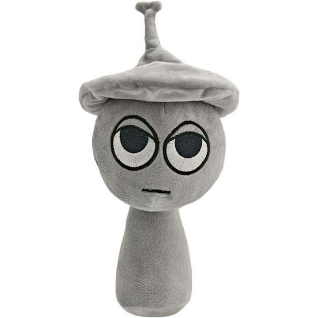 Sprunky Toys 2024 New Sprunki Plush, 10" Cute Silver Clukr Plushies Toy ...