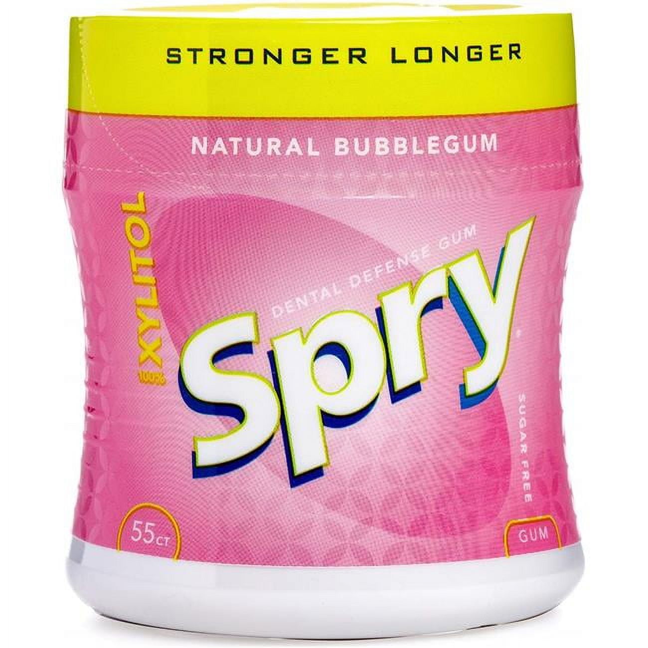 Spry Chewing Gum Bubble Gum 100 Gum - Walmart.com
