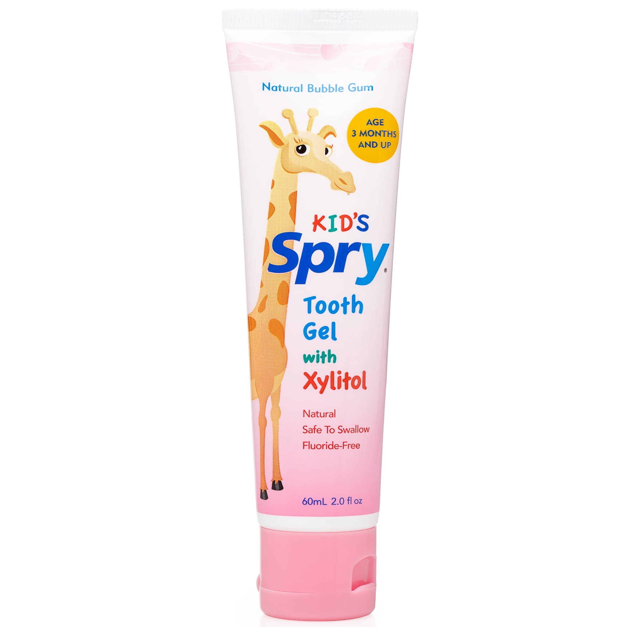 Spry Xylitol Toothpaste, Natural Toddler Toothpaste, Fluoride Free ...