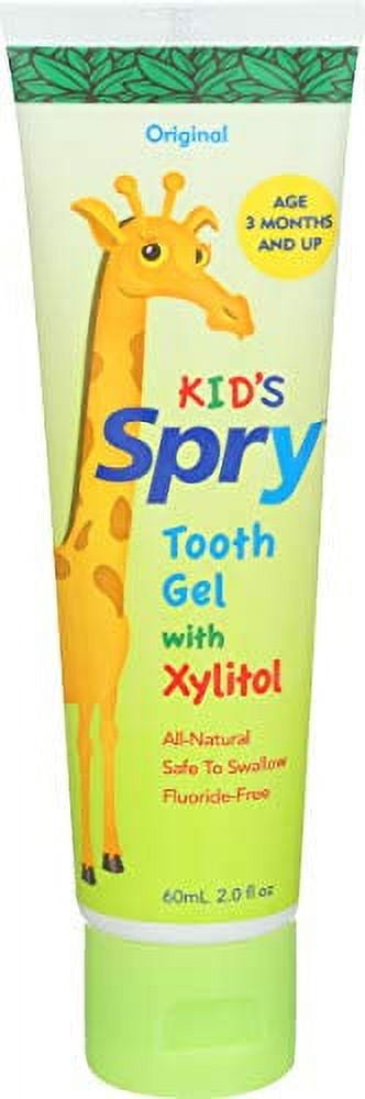 Spry Kids Tooth Gel with Xylitol, Original, 2 oz, 6 Pack - Walmart.com