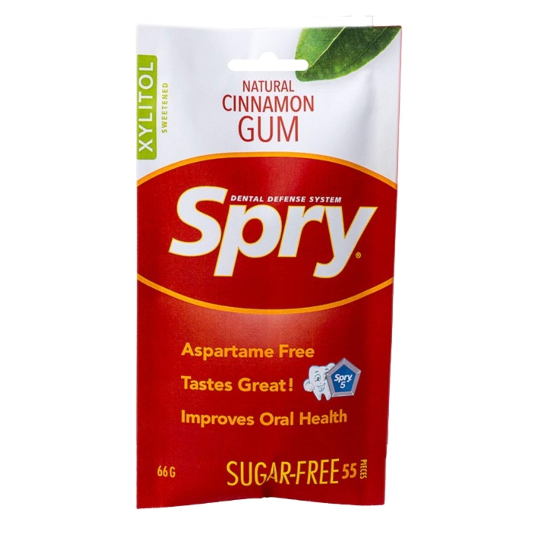 Spry On The Go Natural Xylitol Chewing Gum, Aspartame-Free, Sugar-Free ...