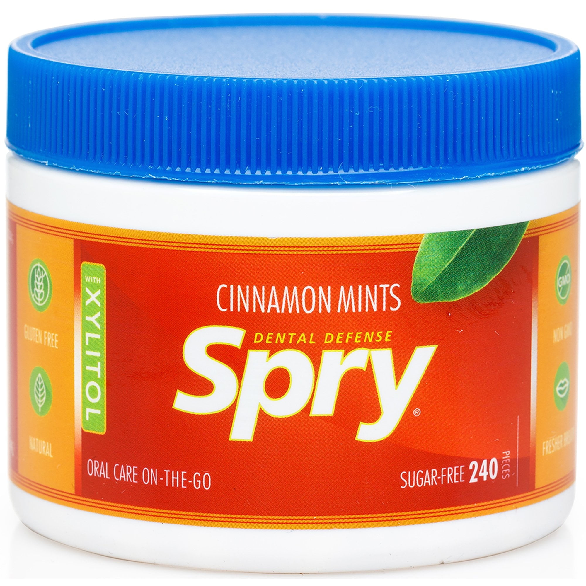 Xlear Spry Cinnamon Mints - Natural Breath Freshening, 240 Mints ...