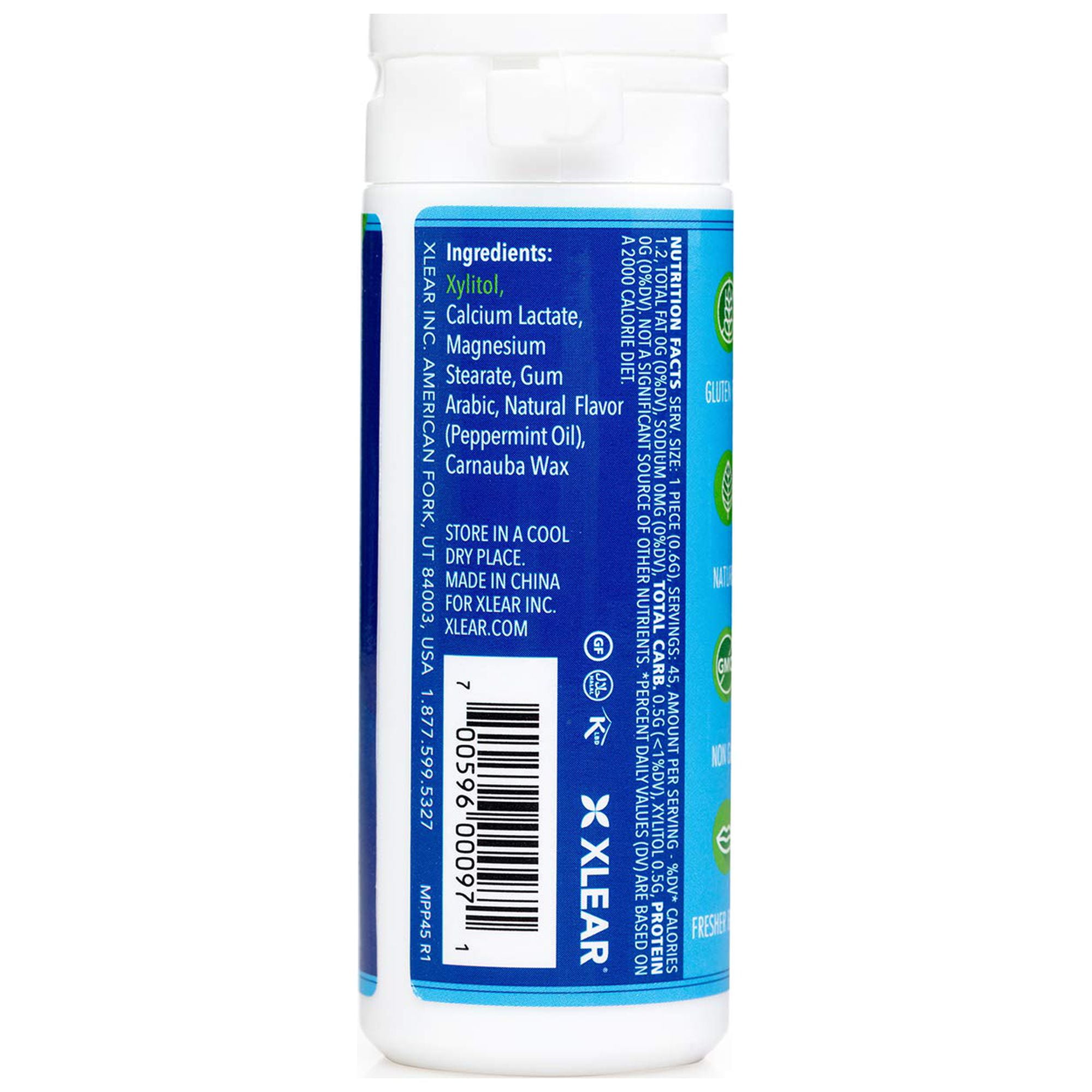 Spry Xylitol Mints - Peppermint - Case Of 6 - 45 Count - Walmart.com