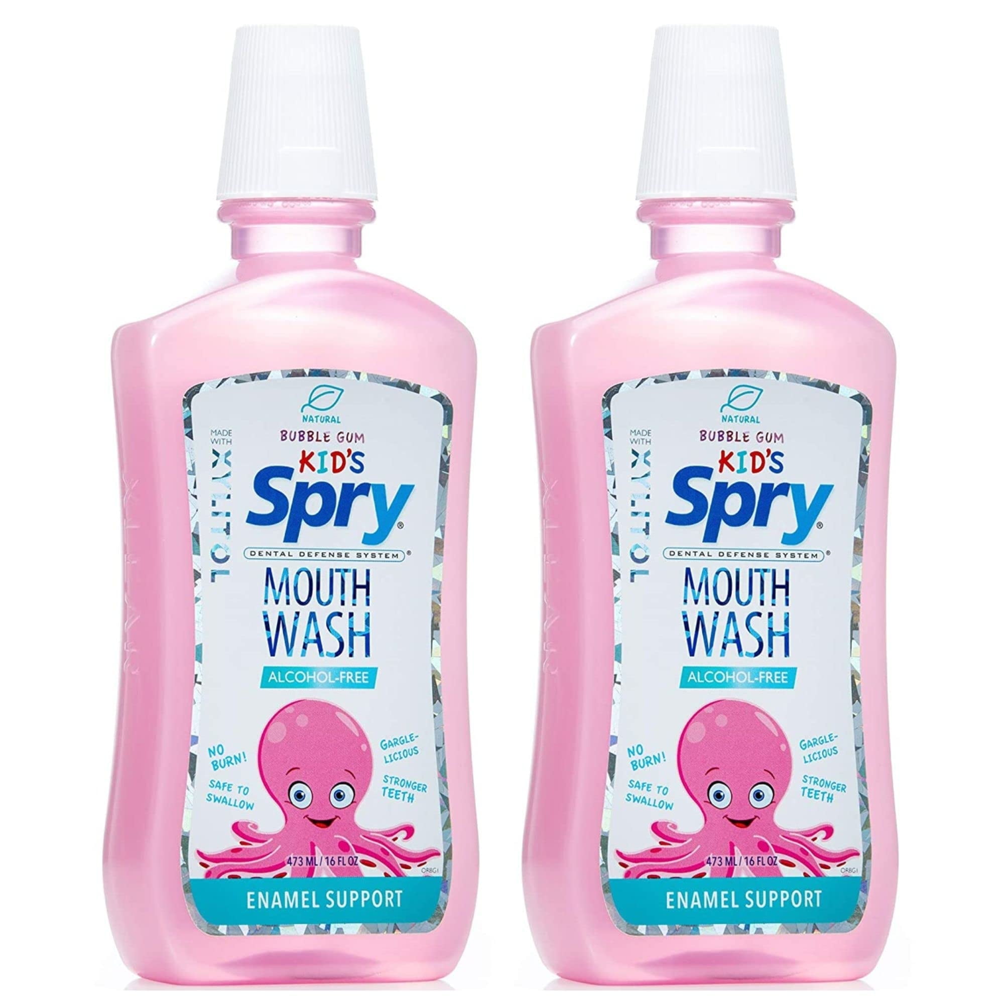 Spry Xylitol Mouthwash, Natural Ingredients, Enamel Support Oral Rinse ...