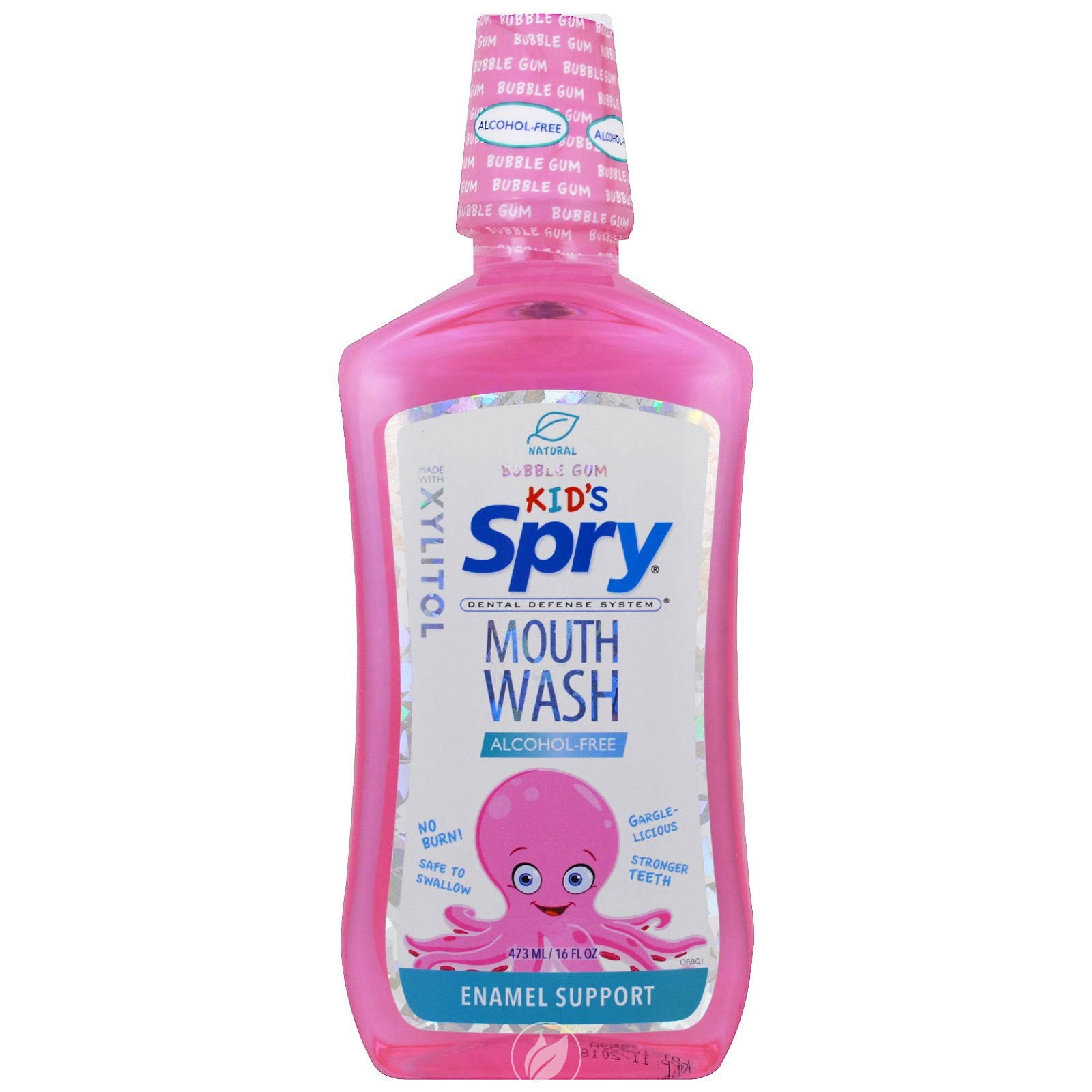 Spry Xylitol Mouthwash, Natural Ingredients, Enamel Support Oral Rinse ...
