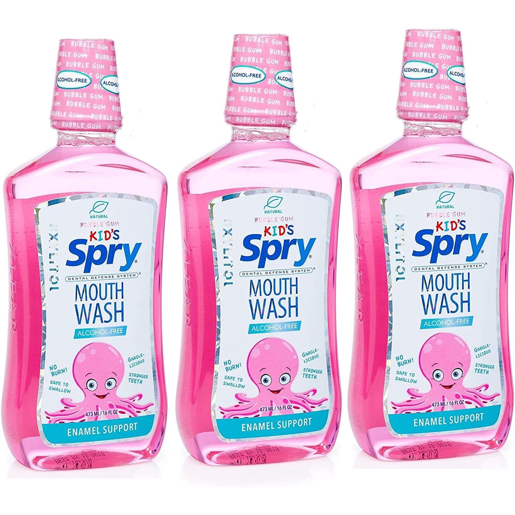 Spry Xylitol Mouthwash, Natural Ingredients, Enamel Support Oral Rinse ...