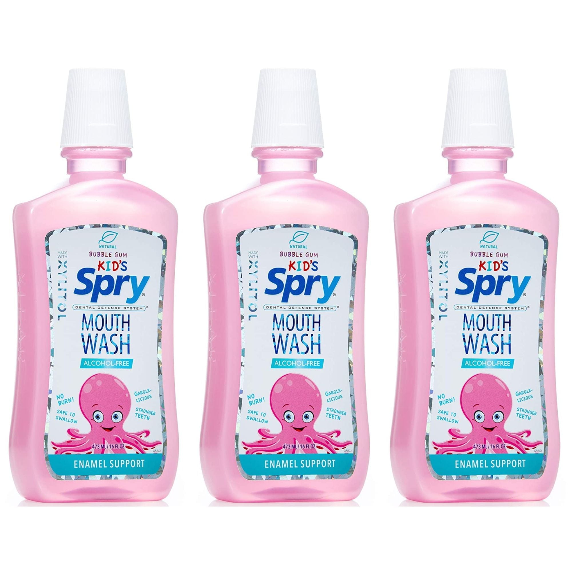 Spry Xylitol Mouthwash, Natural Ingredients, Enamel Support Oral Rinse ...