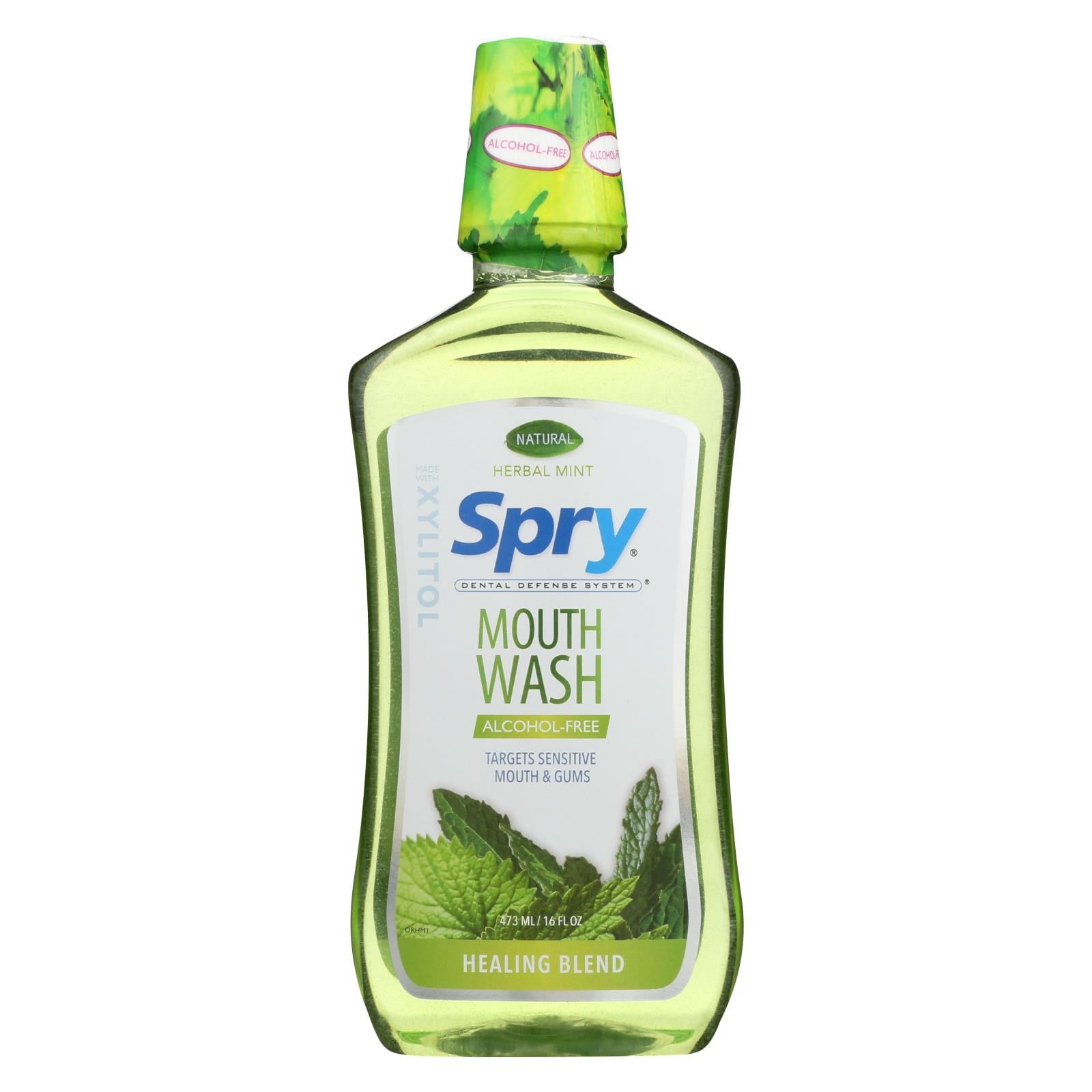Spry Xylitol Mouthwash, Natural Ingredients, Enamel Support Oral Rinse ...