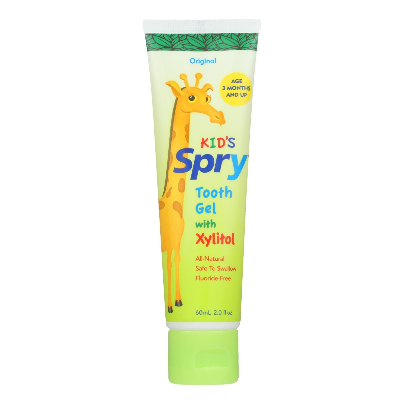 Spry Xylitol Tooth Gel - Original - 2 Fl oz. - Walmart.com