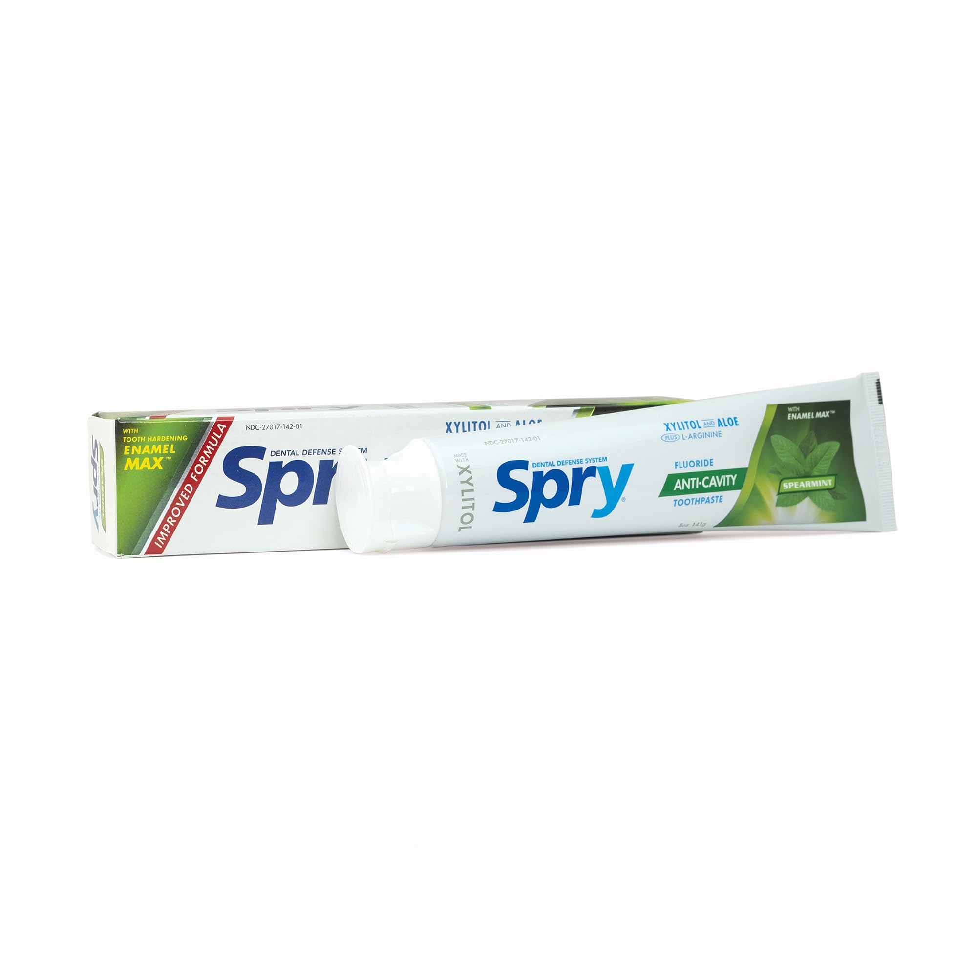 Spry Xylitol Toothpaste 5oz, Fluoride Toothpaste Adult and Kids, Teeth ...