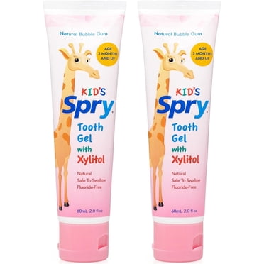 Xlear, Kid's Spry, Tooth Gel with Xylitol, 3 Months and Up, Natural ...