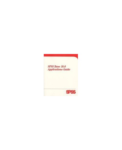 Pre-Owned SPSS Base 10 Applications Guide Paperback - Walmart.com