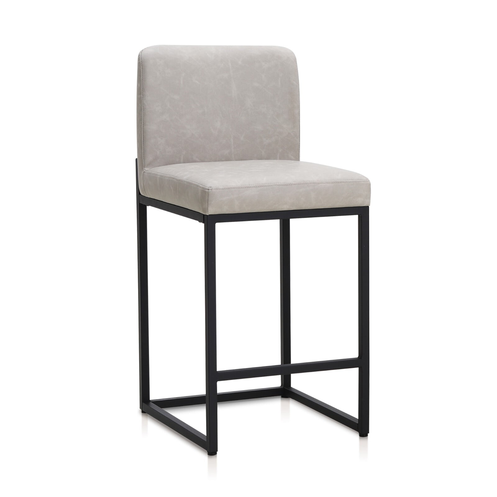 Spthe Bar Stools - Counter Height Bar Stool Leather Kitchen Counter ...