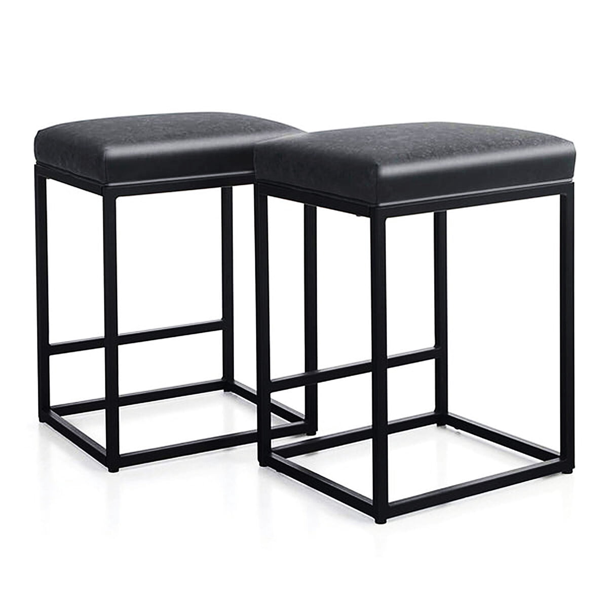 Spthe Bar Stools Set of 2 | Counter Height Bar Stools for Kitchen ...