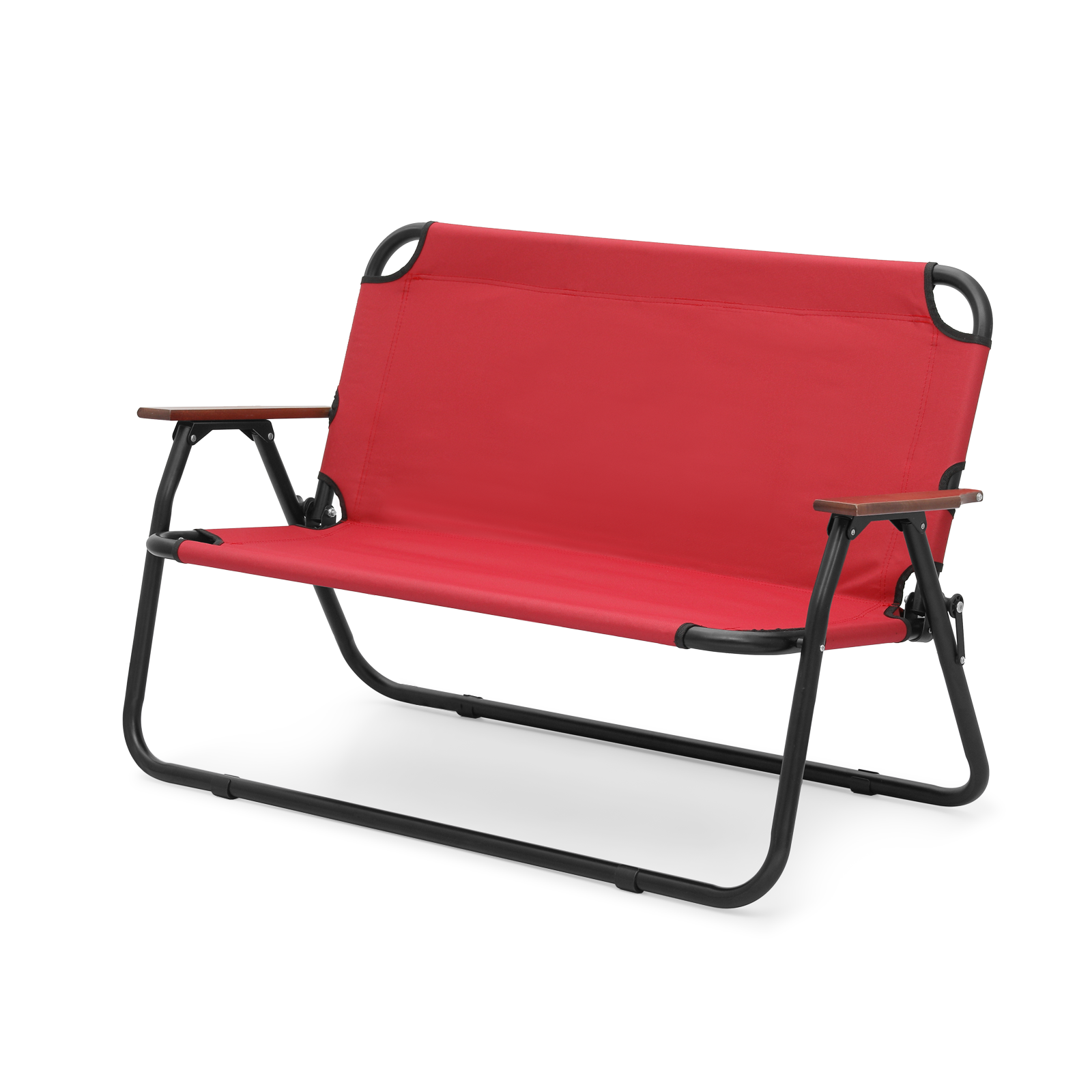 Spthe Folding Double Seat Camping Chair Outdoor Beach Lawn Picnic ...
