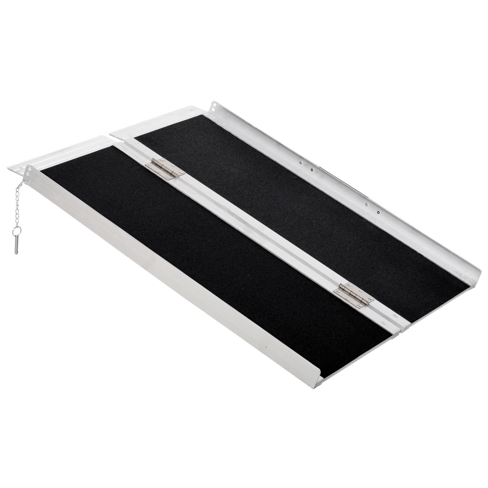 Spthe Wheelchair Ramp 3FT, Folding Aluminum Threshold Ramp with Non ...