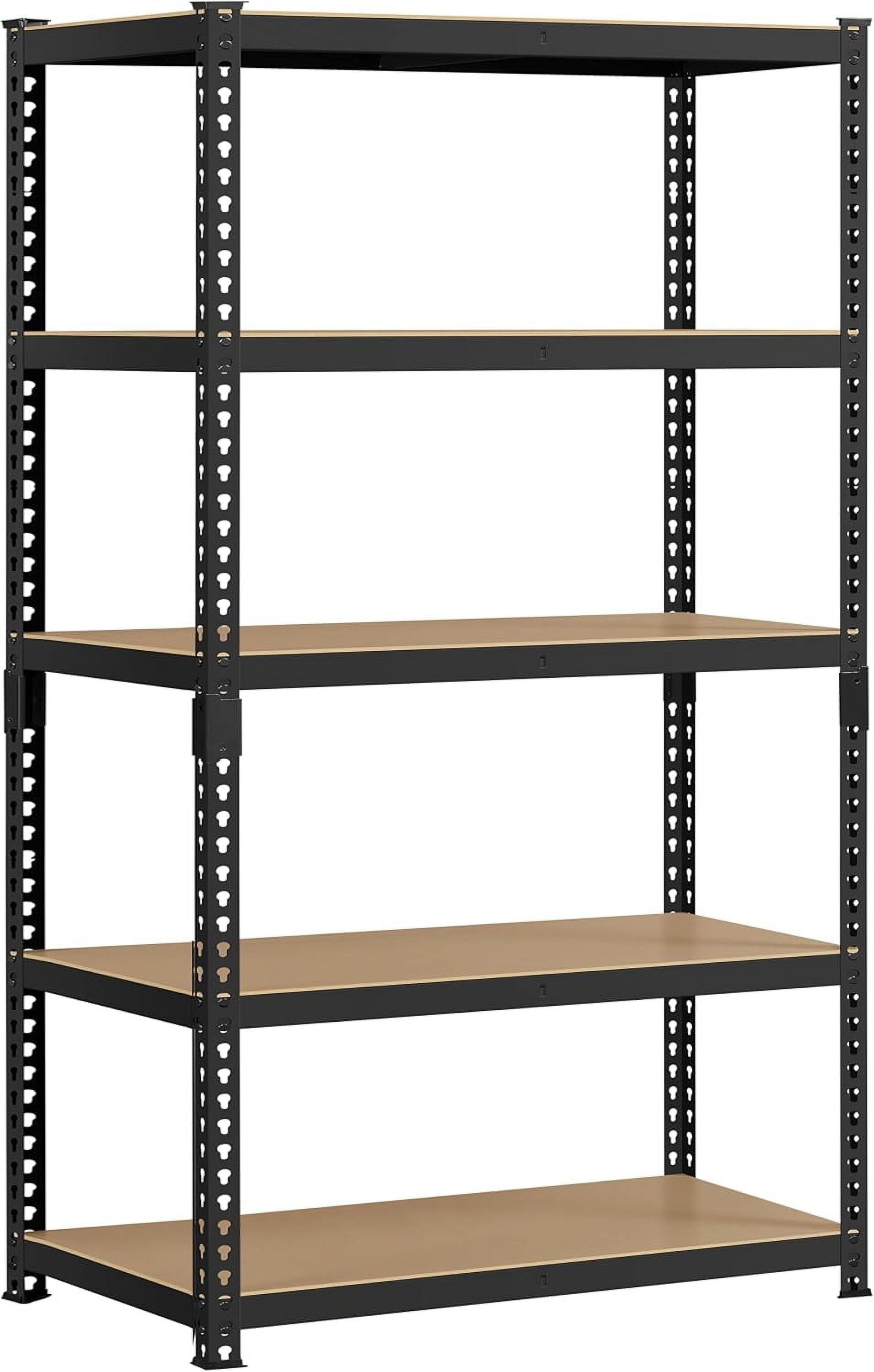 Sptwo 5-Tier Utility Shelves, Metal Storage Shelves Garage Shelving ...