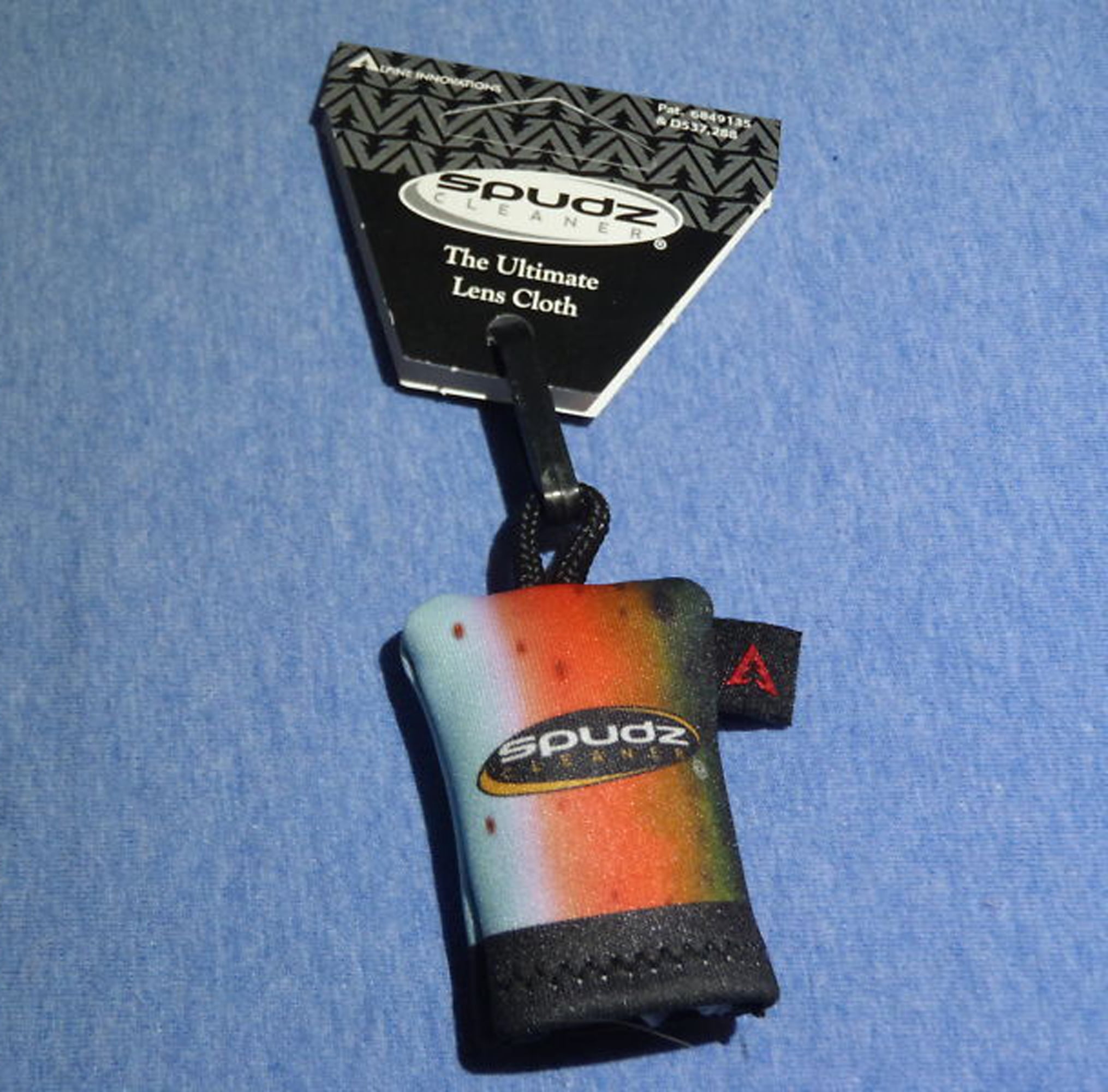 Spudz Micro-Fiber Cleaning Cloth Rainbow Trout Print - Fly Fishing ...