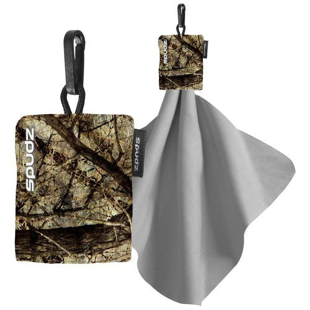 Spudz Pocket Woodland Camo Lens Cloth, Large - Walmart.com