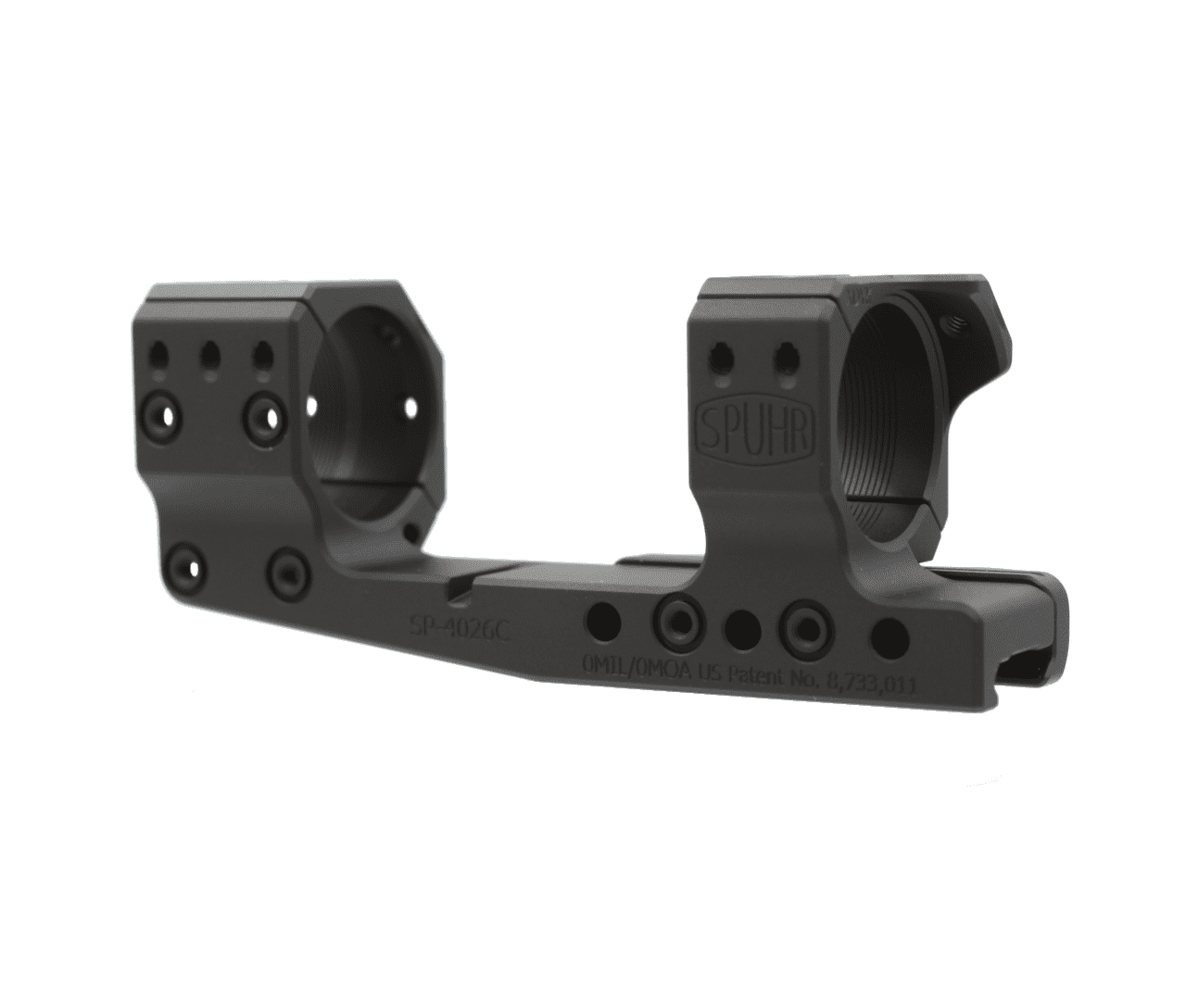 Spuhr SP-4026C: 34mm Cantilever Mount 0 MOA - 1.26", Gen3 - Walmart.com