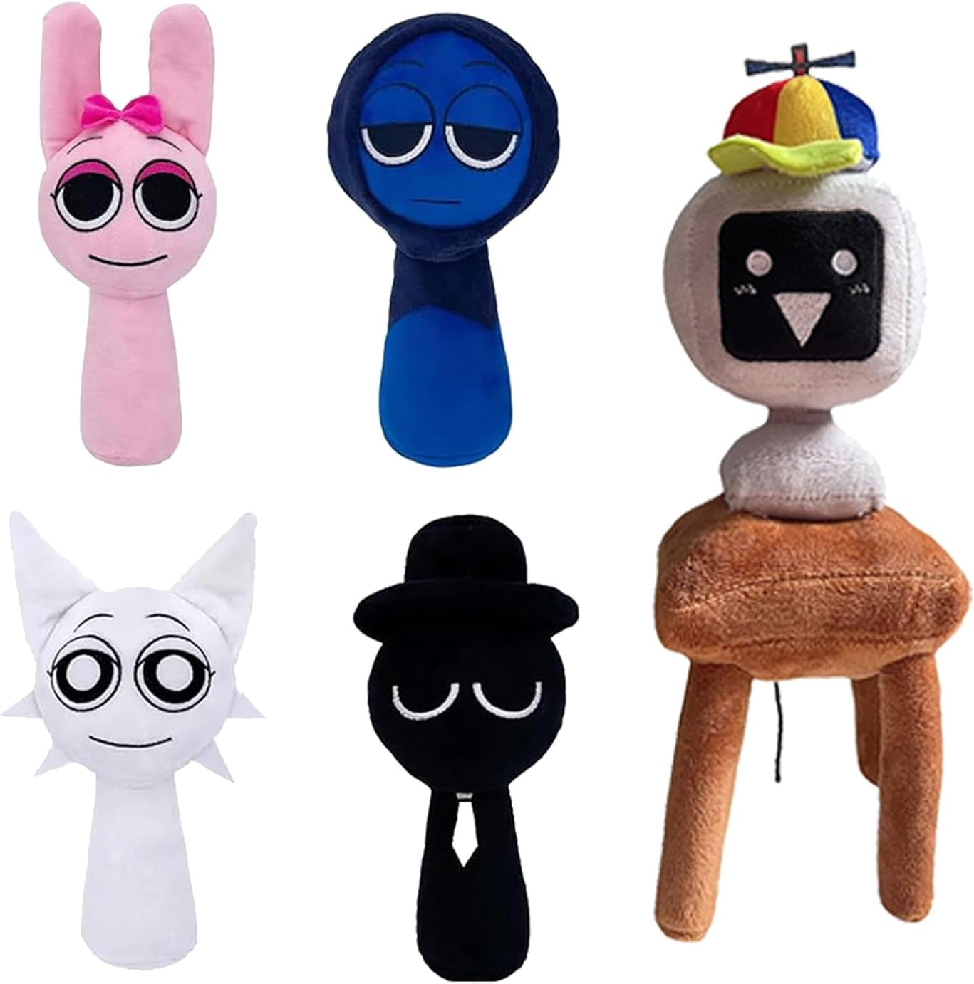 Spunki Plushies, Sprunky Horror Games Plush Toys - 8'' All Collection ...